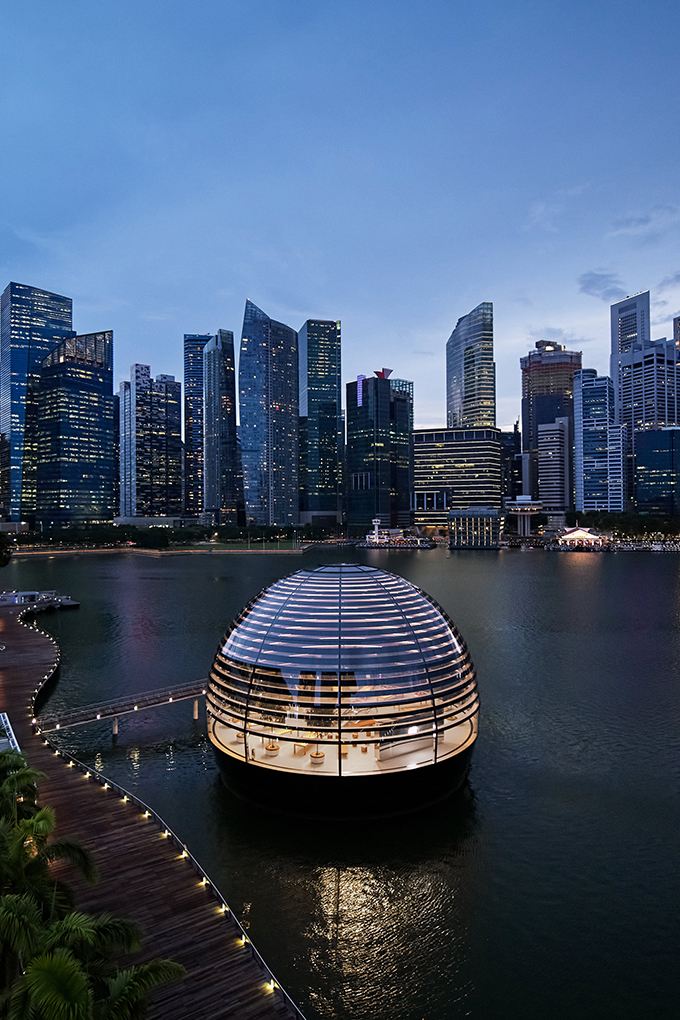 Apple’s first floating store is here in Singapore