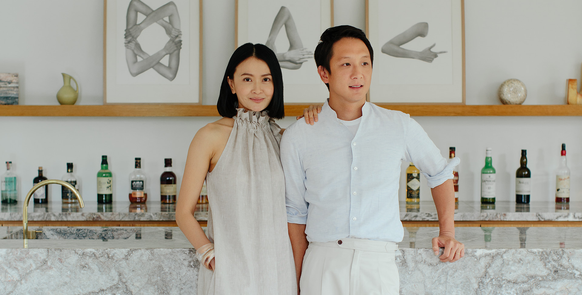 Wee Teng Wen and Dawn Ng guide us through their sprawling, art-filled home