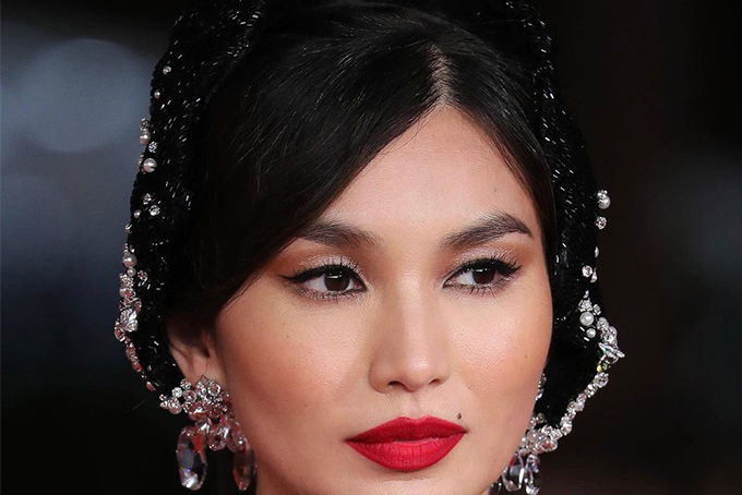 Gemma Chan’s guide to a simple, smudge-proof red lip