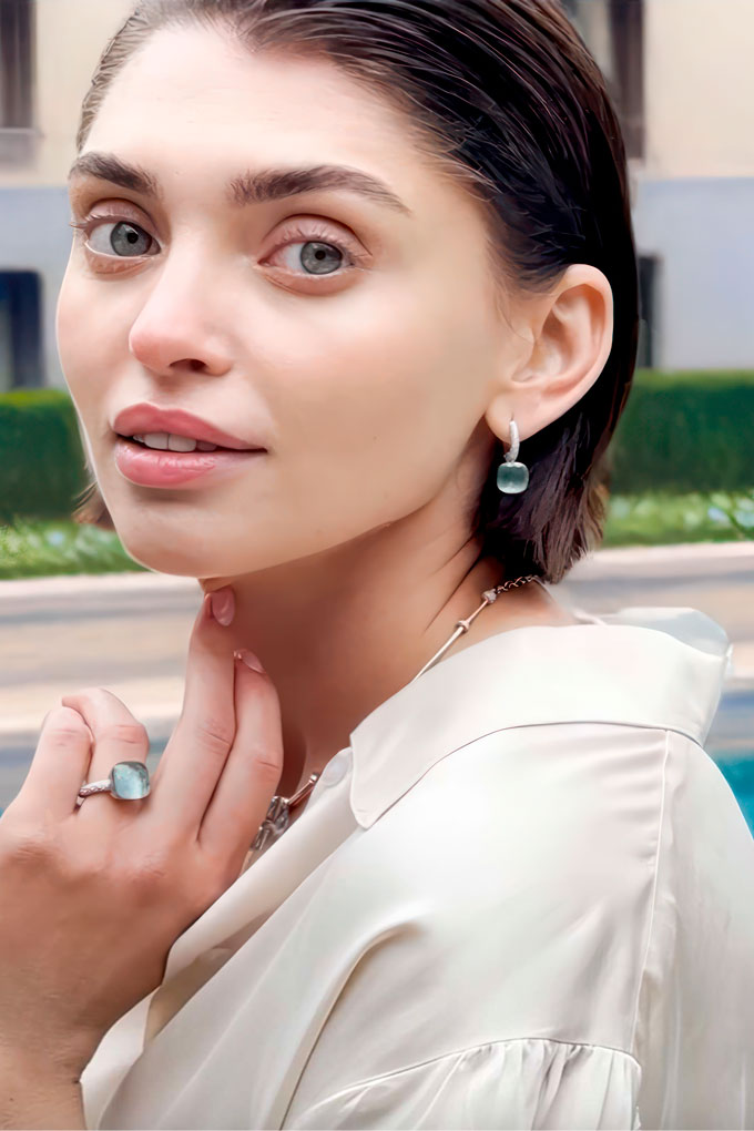 Past and present collide in the new Pomellato Nudo campaign as ...