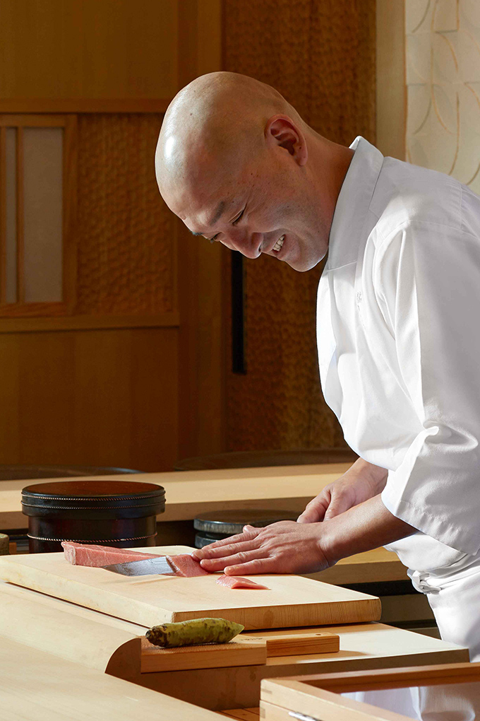 At Sushi Sato, chef Yuji Sato presents a masterclass in omakase
