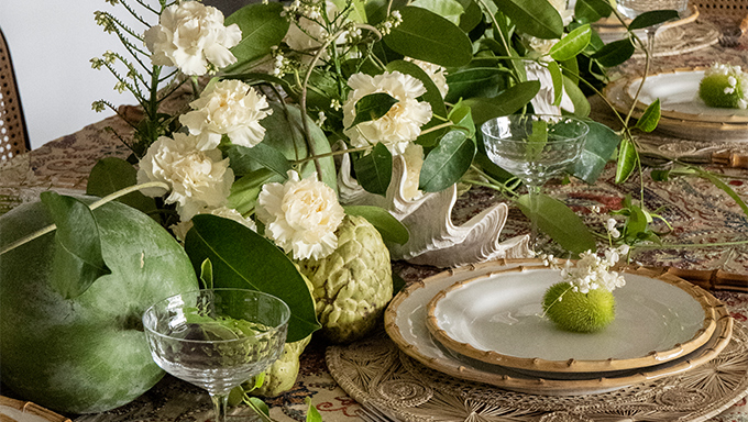 5 tips on styling a table from John Lim of This Humid House