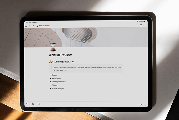 A guide to digital planning on your iPad