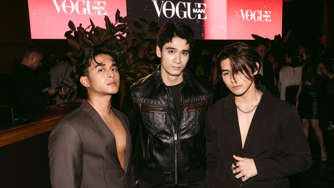 At HighHouse, a cosmic evening bash took place in celebration of Vogue Man