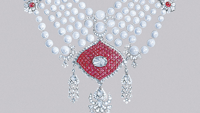 Van Cleef & Arpels’ secret garden opens up an exhibition on rubies