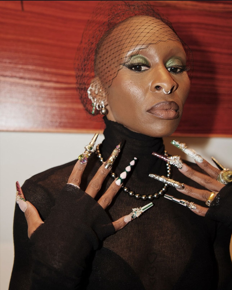 Cynthia Erivo’s gravity-defying nails have been a paid actor throughout ...