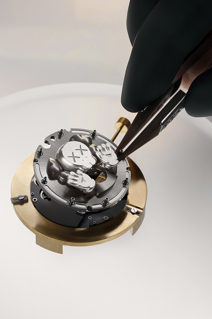 The art of Kaws has landed, quite literally, inside and on Audemars Piguet