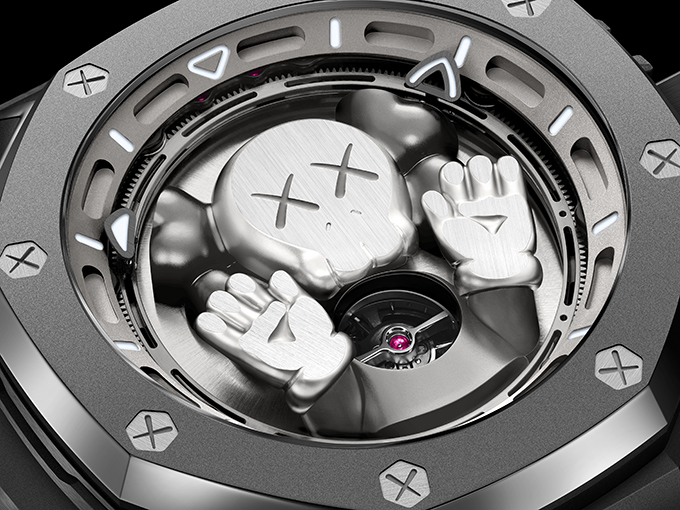 The art of Kaws has landed, quite literally, inside and on Audemars Piguet