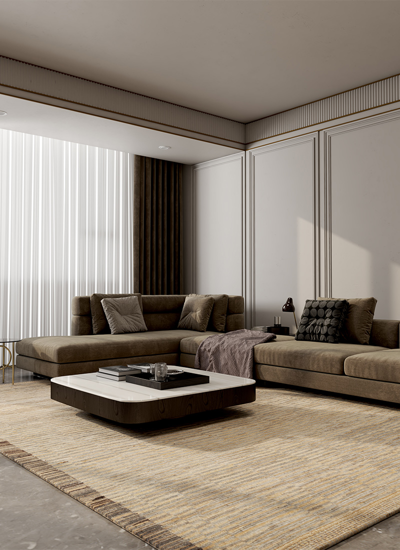 A guide to styling rugs, according to an expert