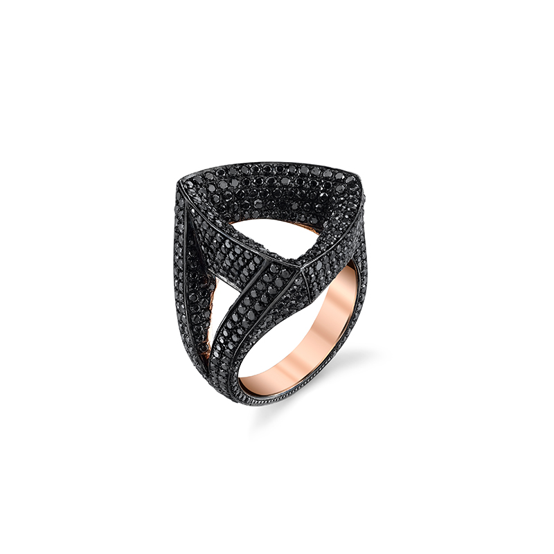 A pinkie ring adds a big dose of style, even on the little finger