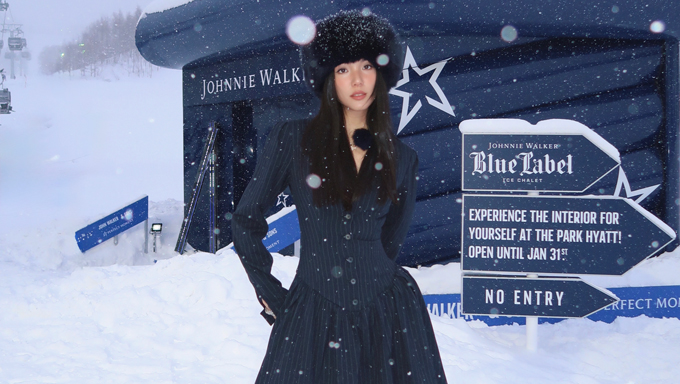 The Johnnie Walker Blue Label launches with a bang amidst the snow-capped peaks of Niseko