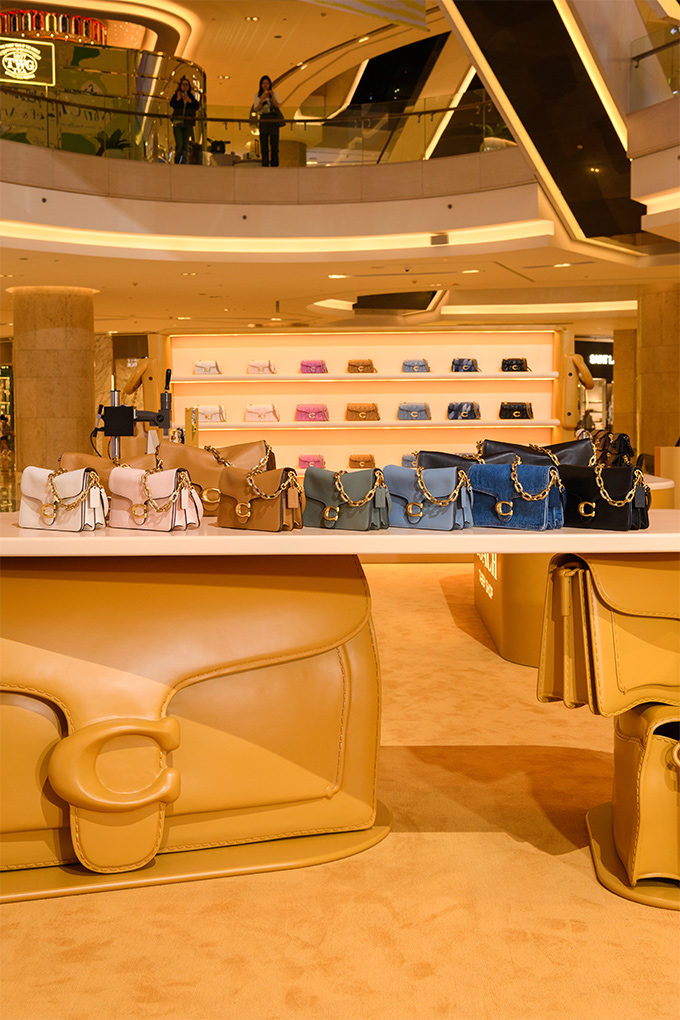 Here are 5 things to know about the Coach Tabby Shop pop-up at Ion Orchard