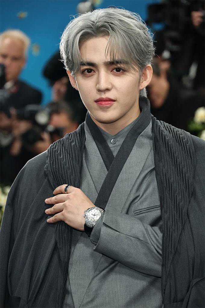 S.Coups makes his Met Gala 2025 debut, all done up in Boss