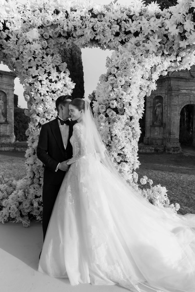 Hong Kong actress Karena Ng and Brian Sze’s wedding in Tuscany was an ...
