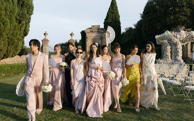 Hong Kong actress Karena Ng and Brian Sze’s wedding in Tuscany was an ...