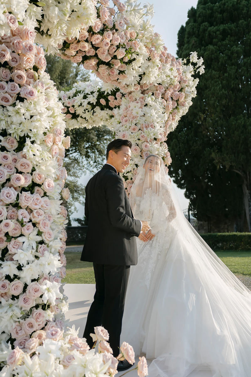Hong Kong actress Karena Ng and Brian Sze’s wedding in Tuscany was an ...