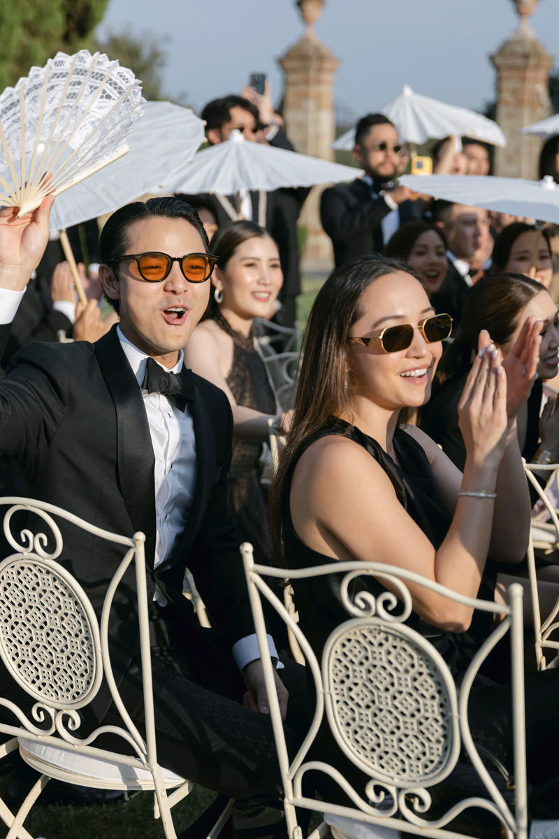 Hong Kong actress Karena Ng and Brian Sze’s wedding in Tuscany was an ...