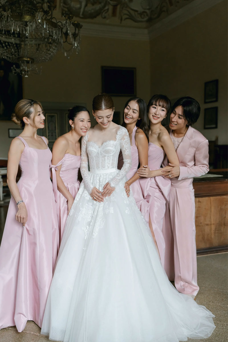 Hong Kong actress Karena Ng and Brian Sze’s wedding in Tuscany was an ...