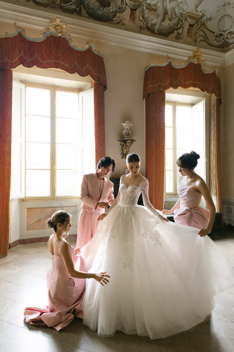 Hong Kong actress Karena Ng and Brian Sze’s wedding in Tuscany was an ...