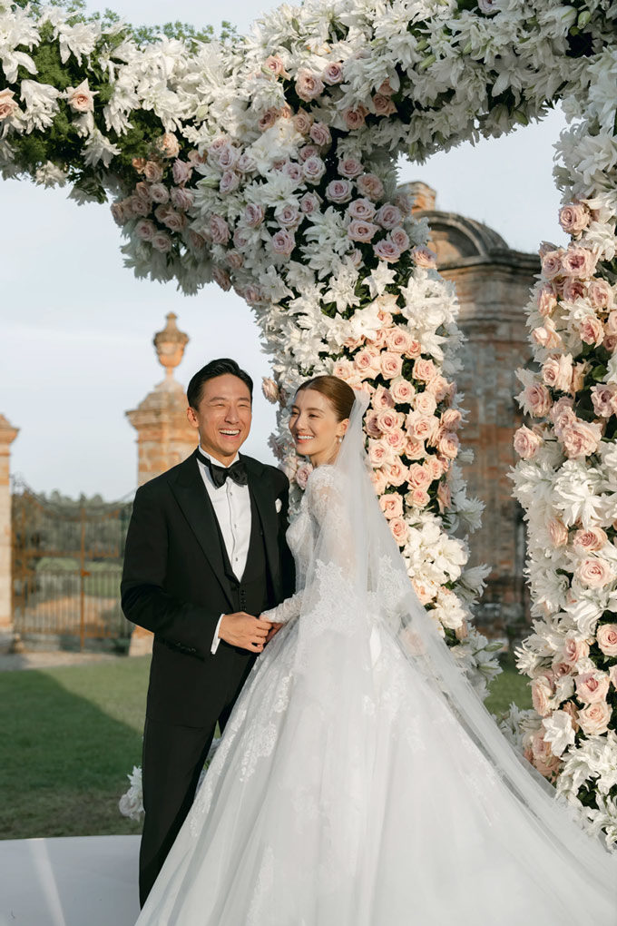 Hong Kong actress Karena Ng and Brian Sze’s wedding in Tuscany was an ...