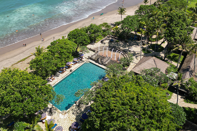 Checking in: The Oberoi Beach Resort Bali is a haven of quiet ...
