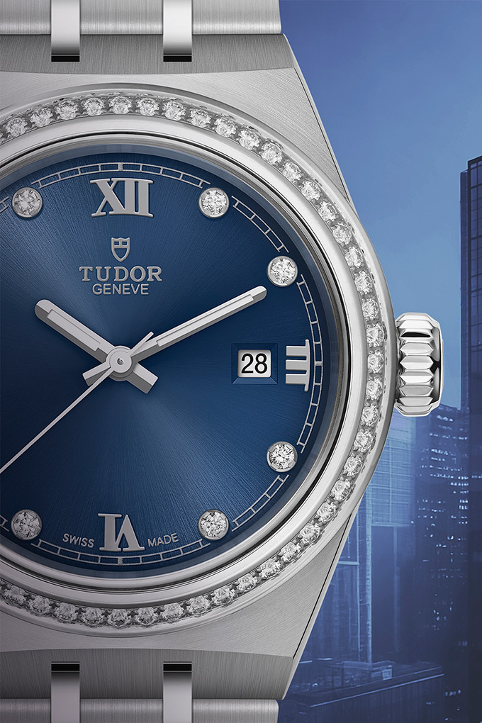 With a coat of royal blue and a touch of diamonds, Tudor has just made ...