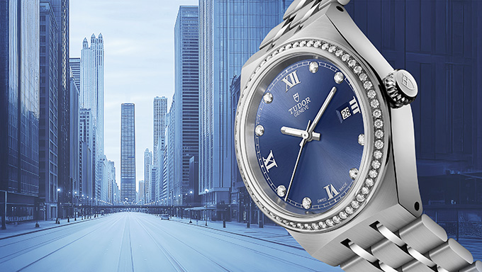 With a coat of royal blue and a touch of diamonds, Tudor has just made ...