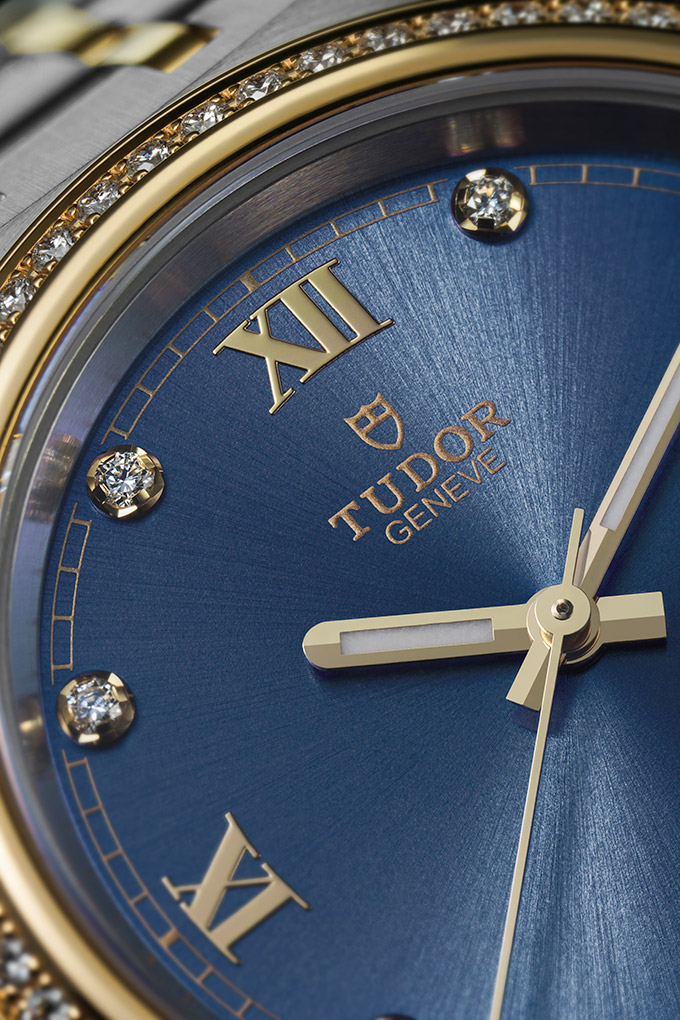 With a coat of royal blue and a touch of diamonds, Tudor has just made ...