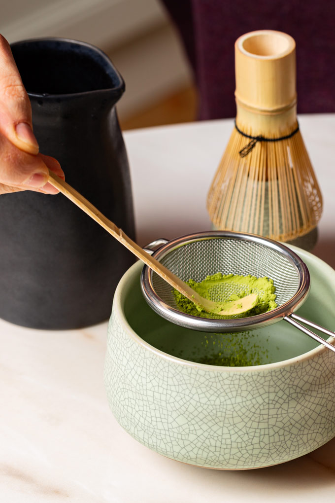 All the things you need to build your own matcha kit at home