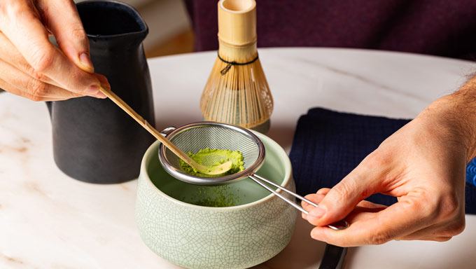 All the things you need to build your own matcha kit at home