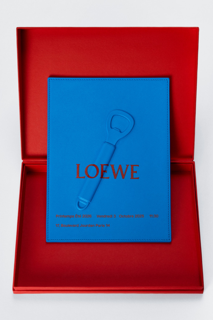 The best runway show invitations from the spring/summer 2026 season