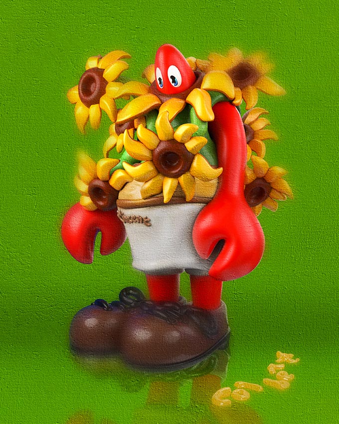 Philip Colbert reveals the lore behind the man, the lobster and the art